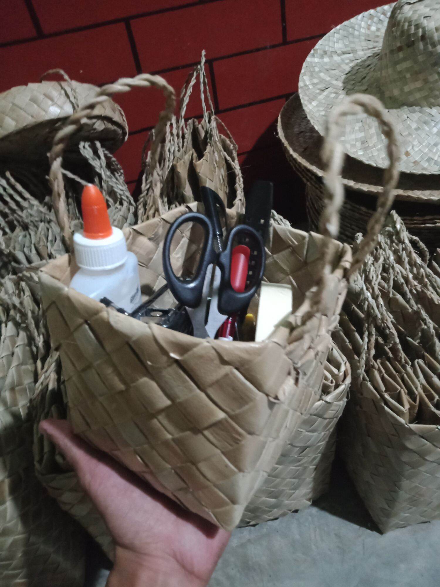 Native Bayong bag bibingkahan 5×5×5 | Lazada PH