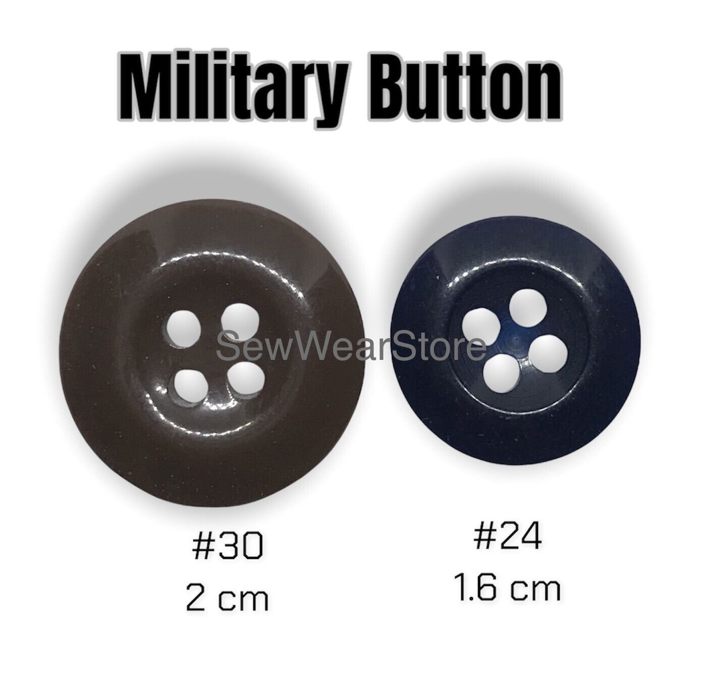 Military Button (6pcs/pack) | Lazada PH