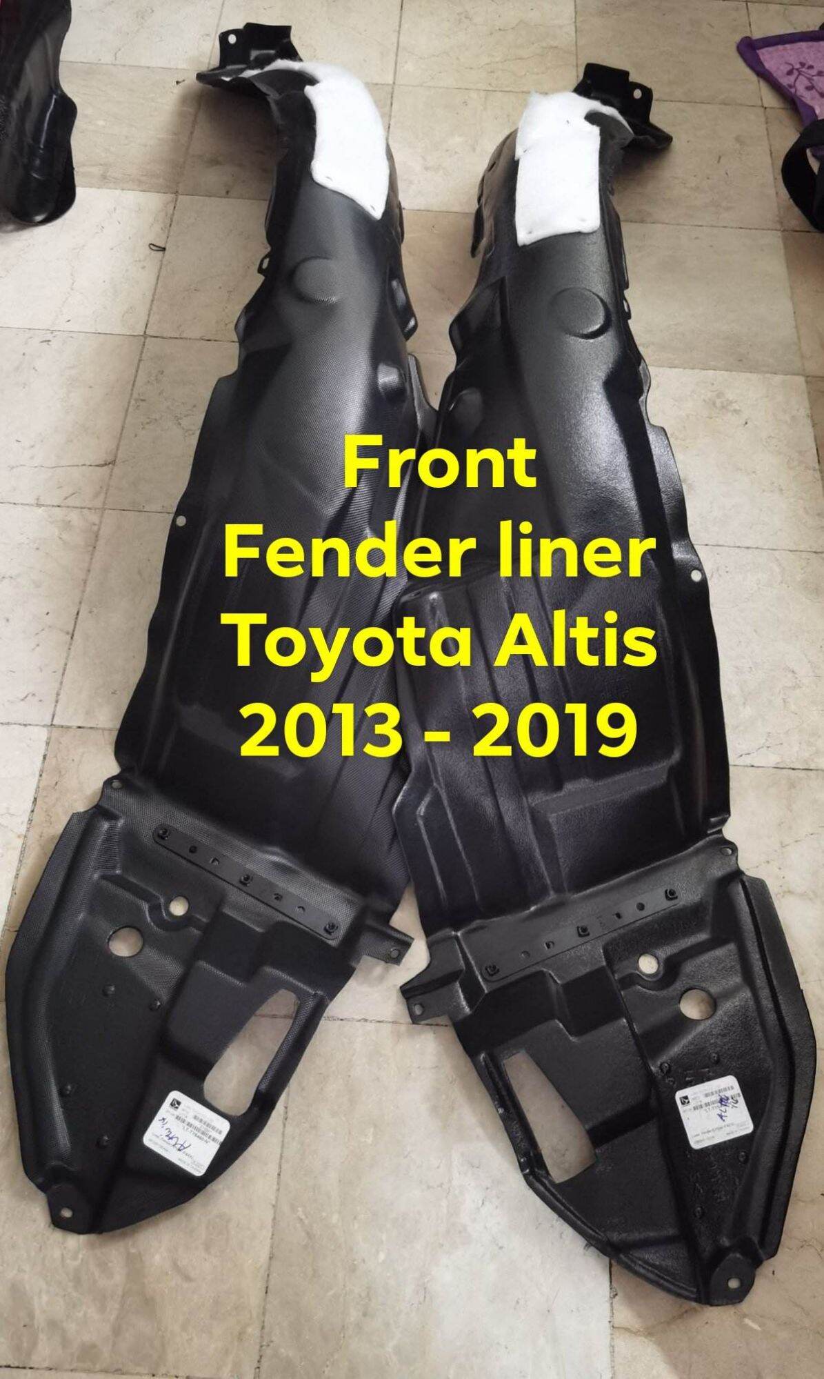 Front Fender liner Toyota Altis 2013 - 2019 yr model PER PC | Lazada PH