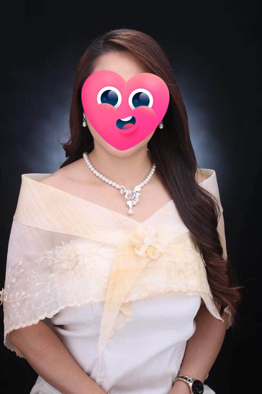 FILIPINIANA ALAMPAY W/HANDMADE FLOWER FOR BROOCH for graduation ...