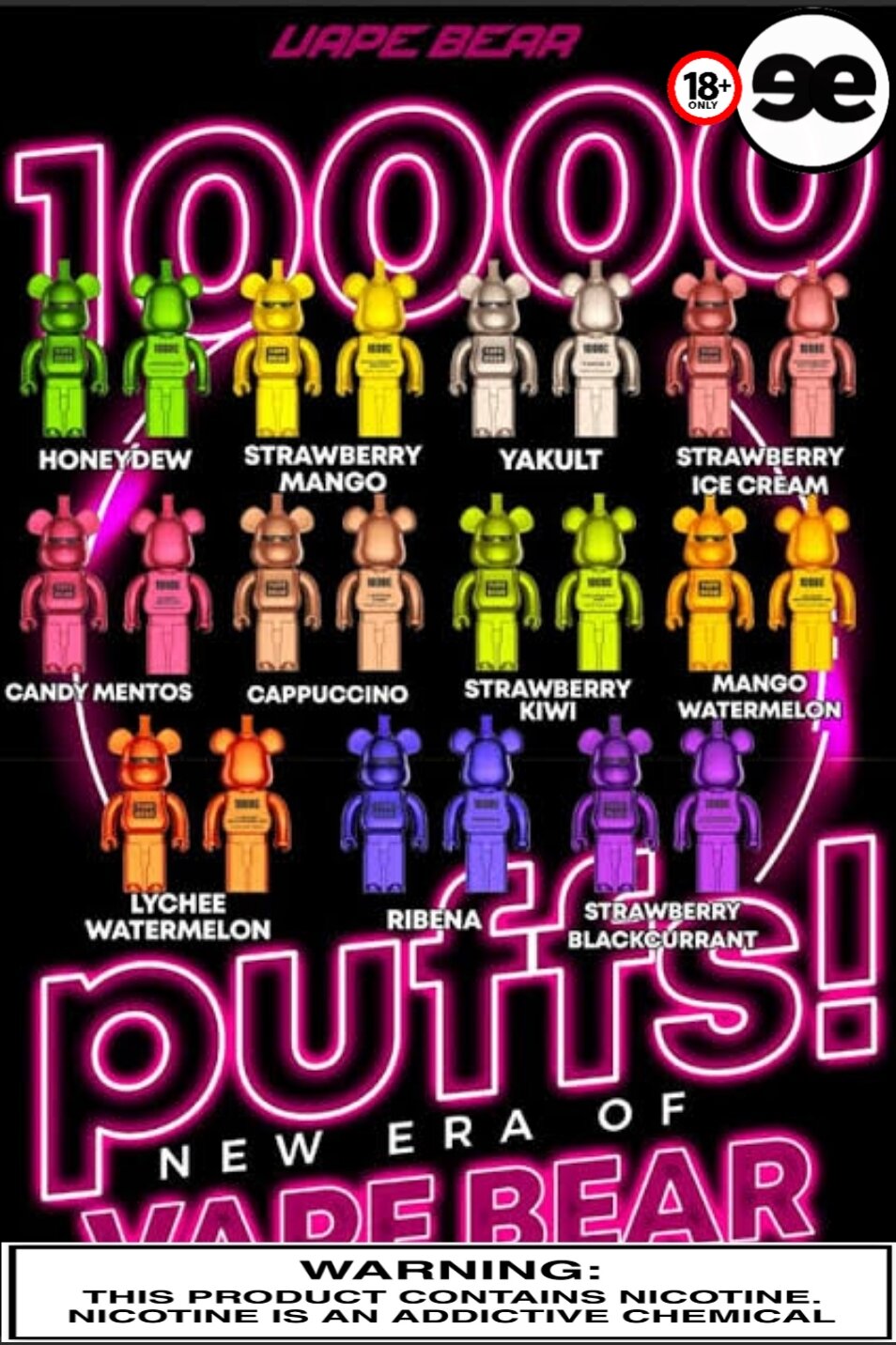 Alladin Pro Vape Bear 10,000 | Lazada PH