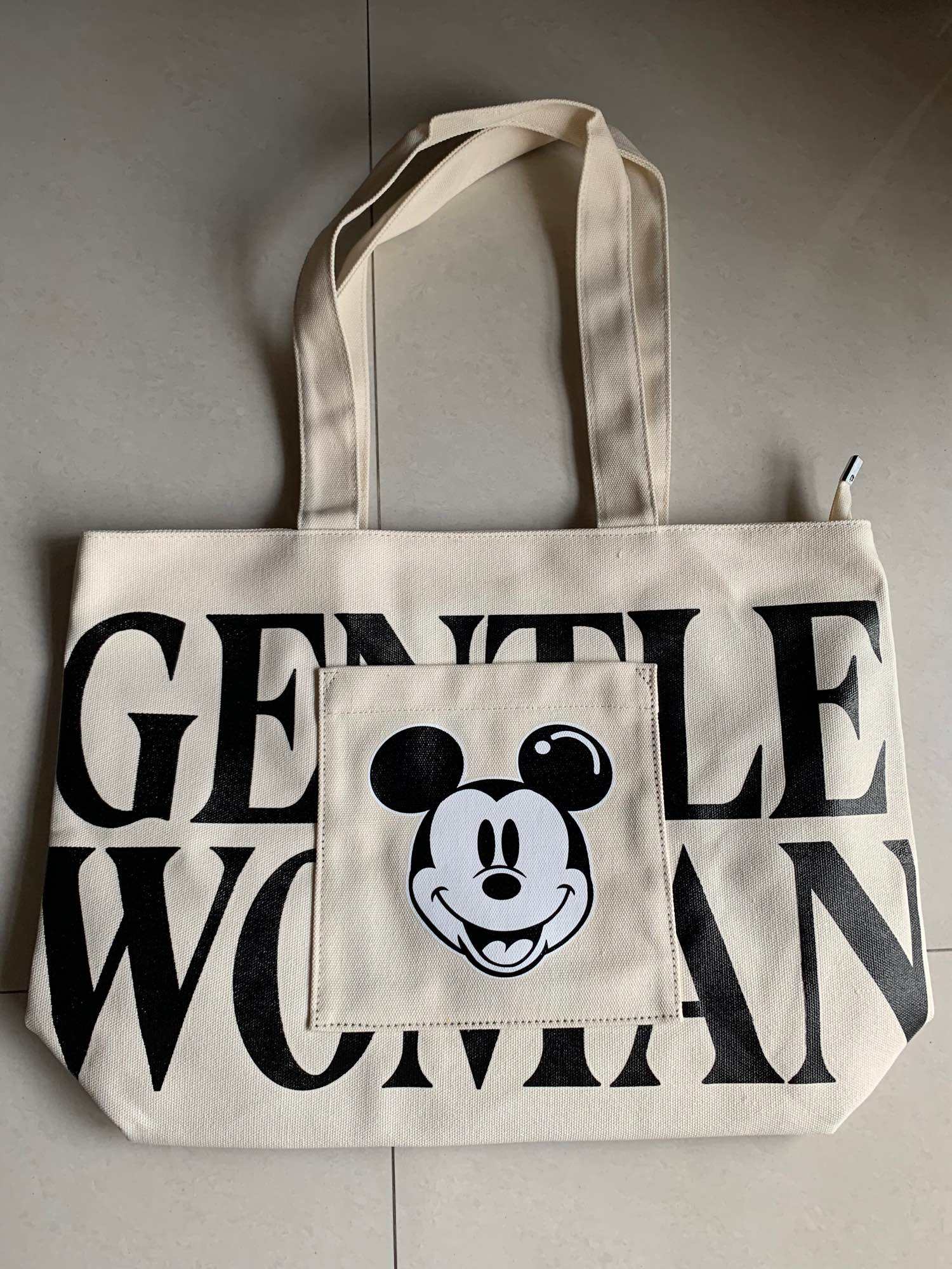 Gentle Woman New Mickey and Minnie Mouse limited premium black and ...