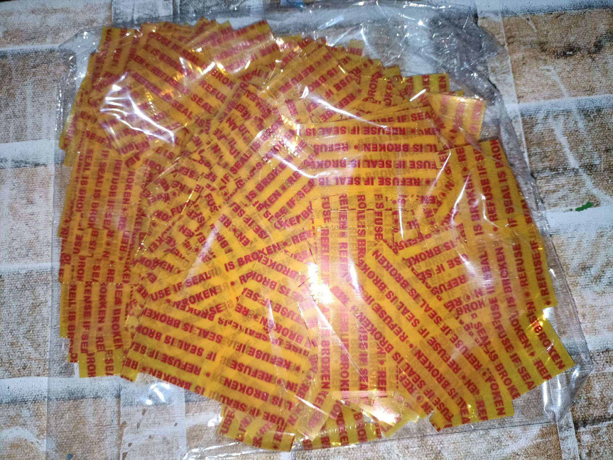 SMALL CAP SEAL YELLOW 500pcs. SEALERS | Lazada PH