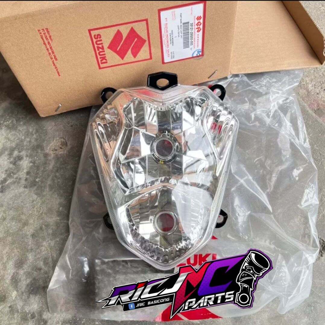 Headlight Unit Raider 150 Carb 1st Gen (Suzuki Genuine) ️