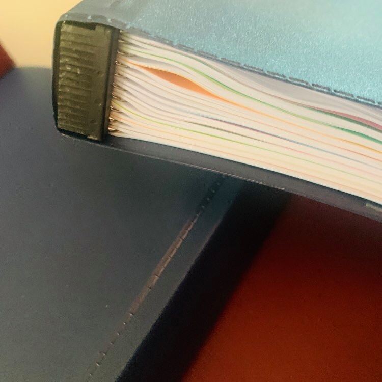 SOLD PER PIECE Cattleya Binder Notebook 10 Division 6.5 x 8.5 inches ...