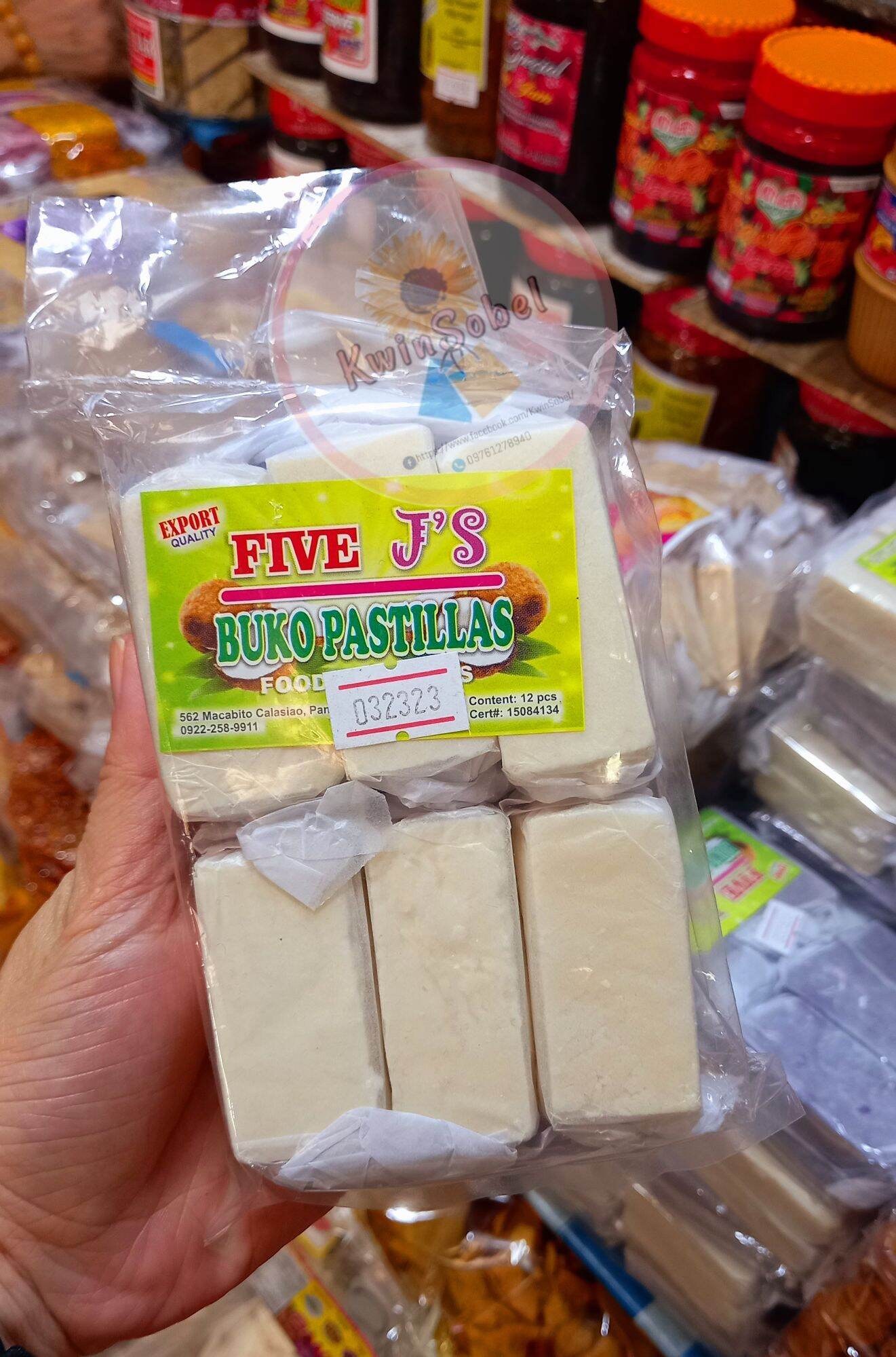 Buko Milk or Ube Pastillas 12 pcs bars | Lazada PH