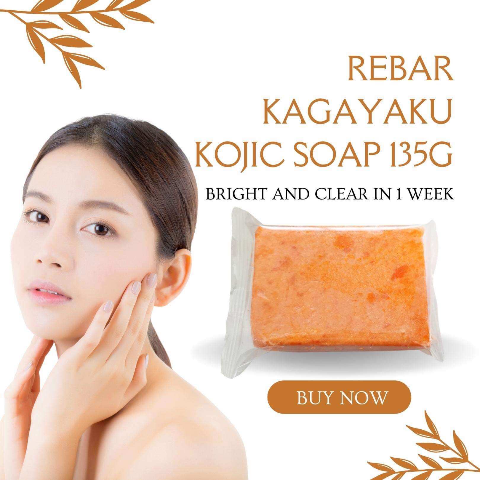 Kagayaku kojic rebar soap buy 1 take 1 | Lazada PH
