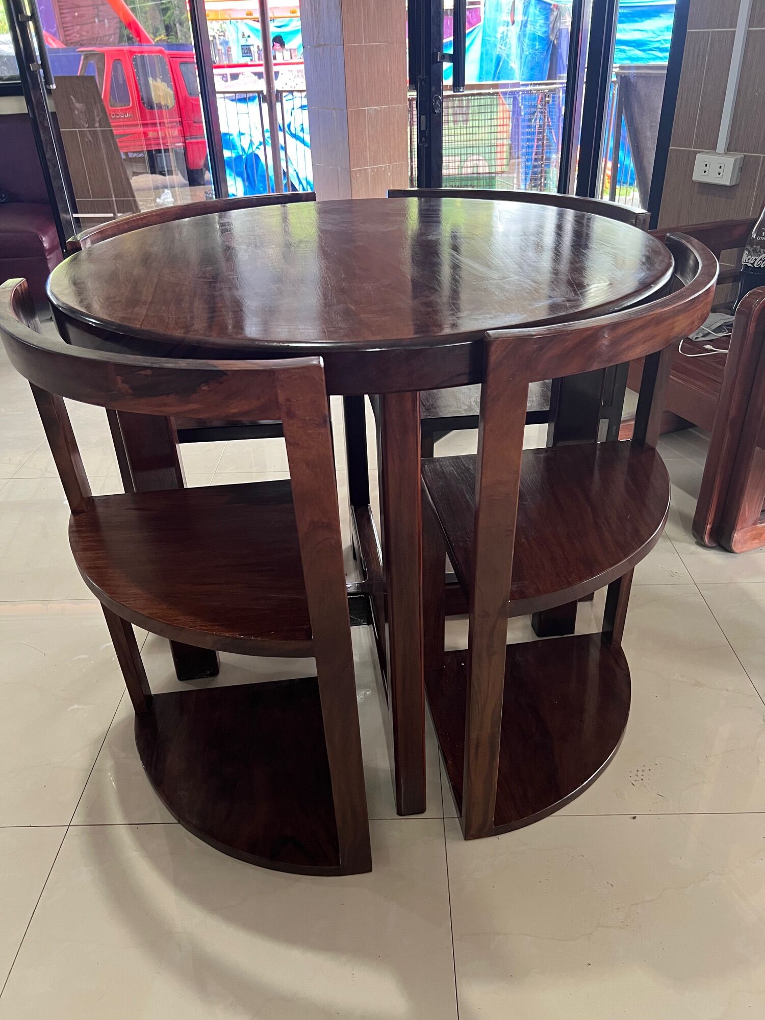 Space saver COFEE TABLE magkuno wood | Lazada PH