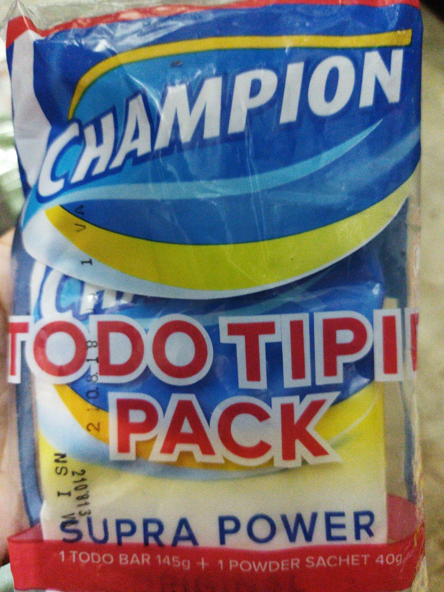 Champion Todo Tipid Pack | Lazada PH