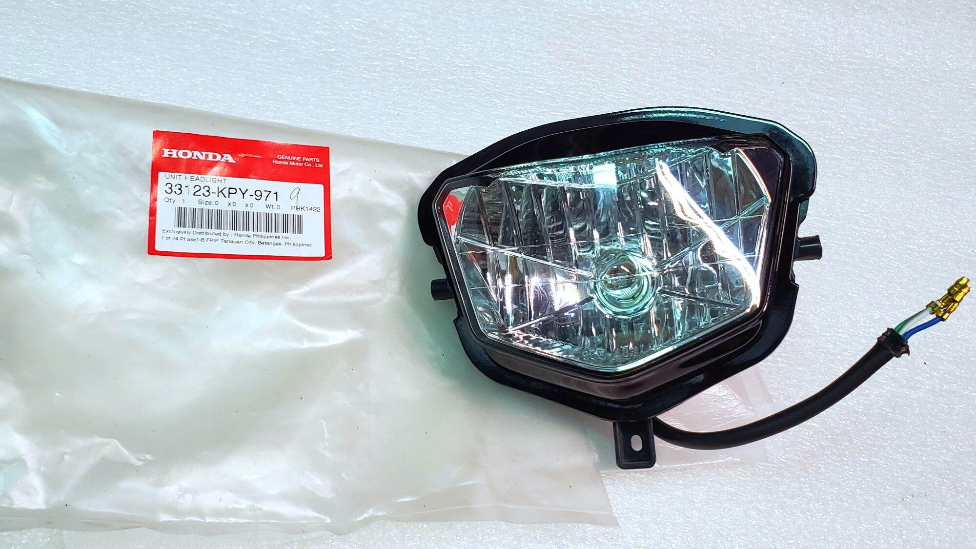 Headlight Assembly Xrm 110/ Xrm 125 Old/Xrm Trinity Honda Genuine ...