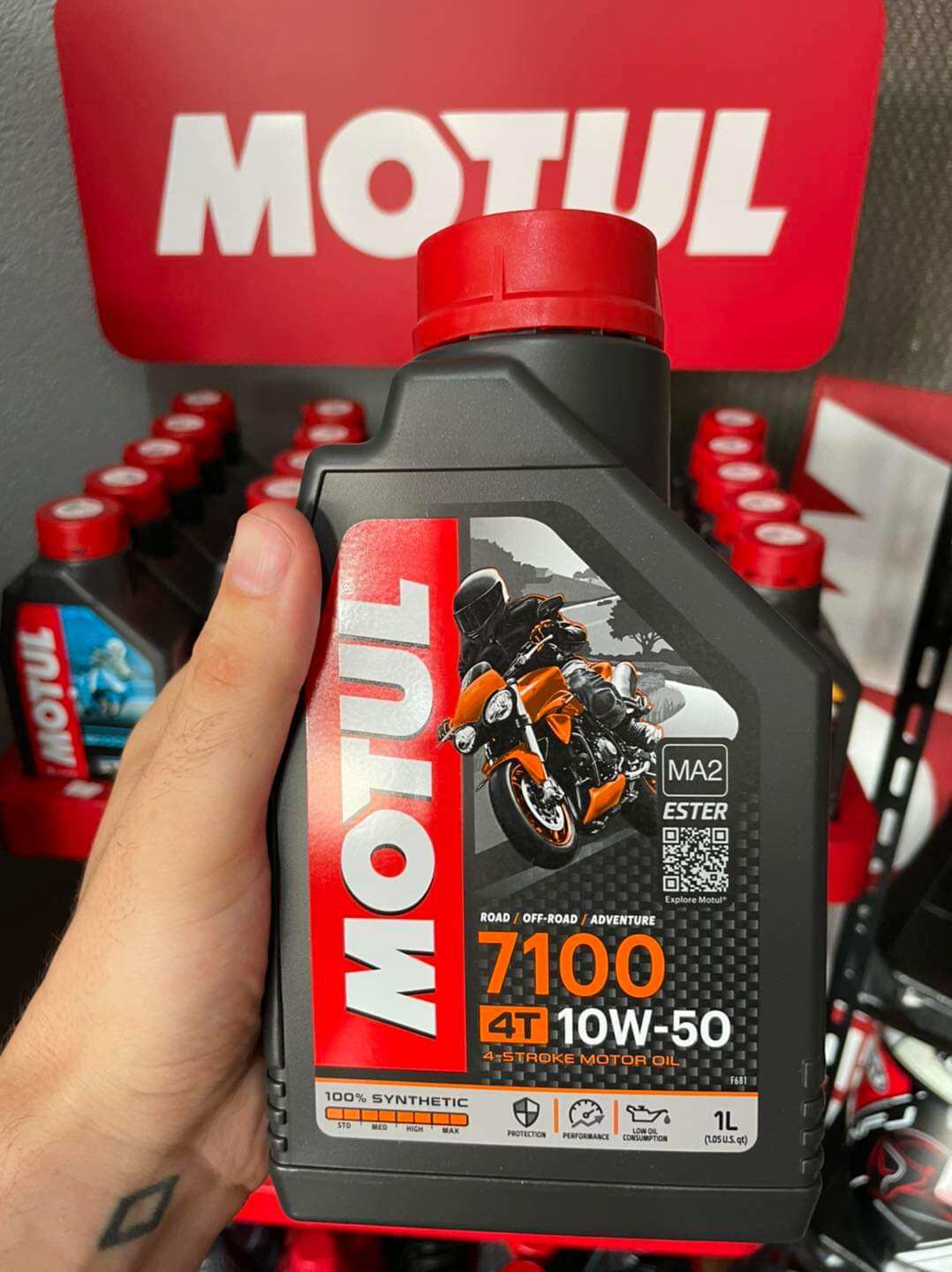 Motul 7100 10W-50 (1 Liter) | Lazada PH