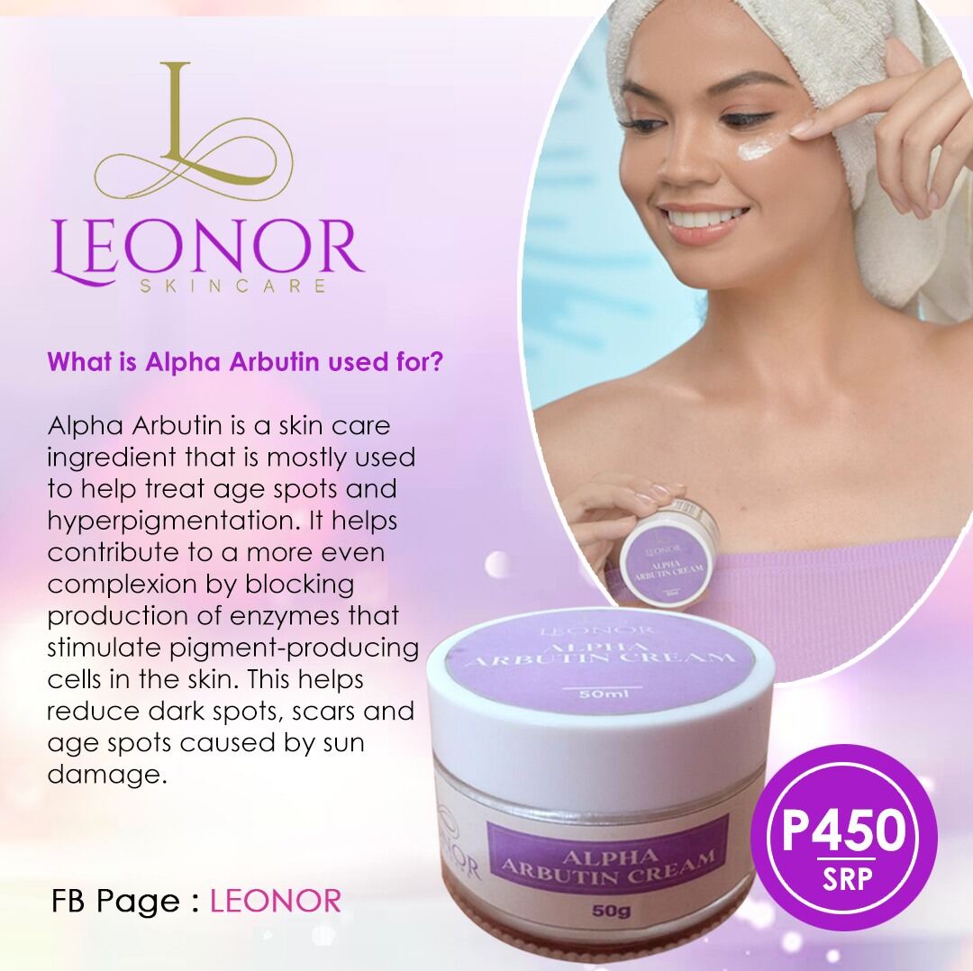 Leonor Alpha Arbutin Cream | Lazada PH
