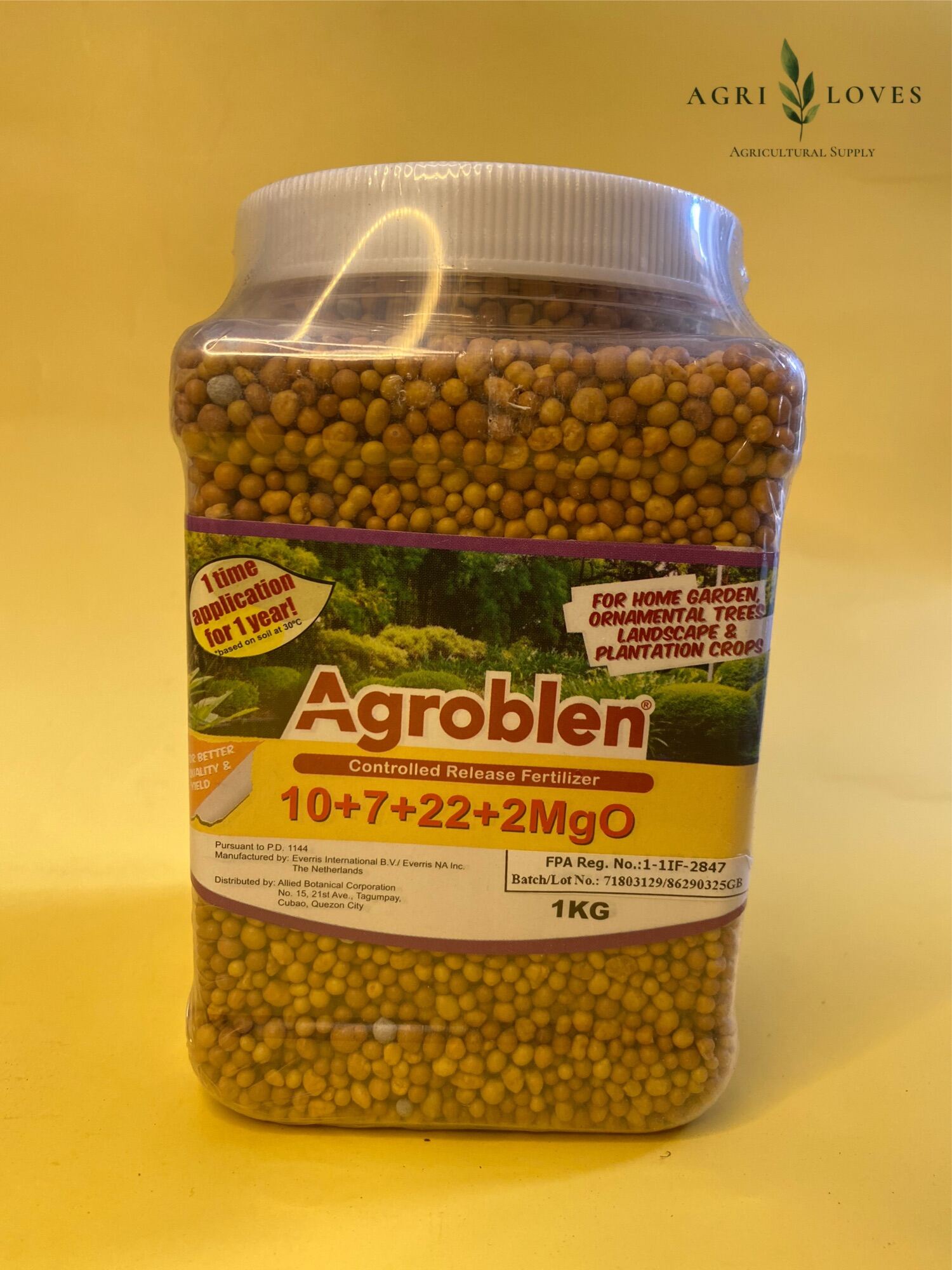 Agroblen 10+7+22+2MgO Fertilizer (1 kilo) | Lazada PH
