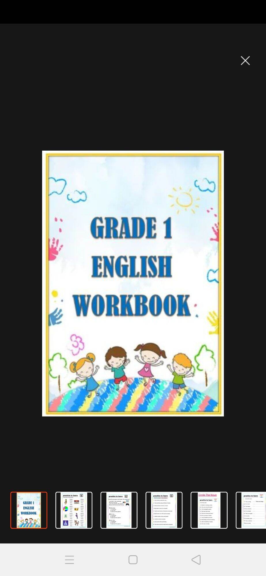 Grade 1 English Workbook (57 pages) | Lazada PH