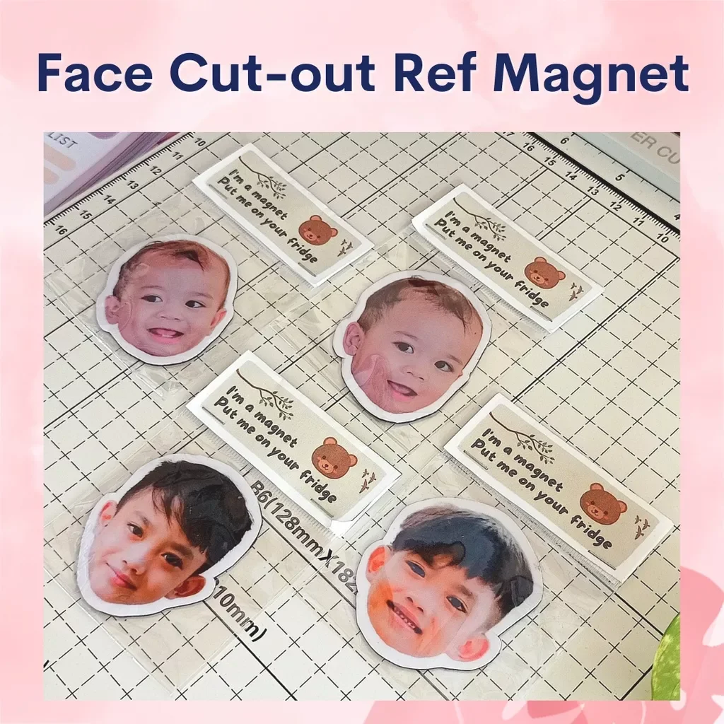 SOUVENIR Face Cut-out Ref Magnet Photo 2.5x3 | Lazada PH