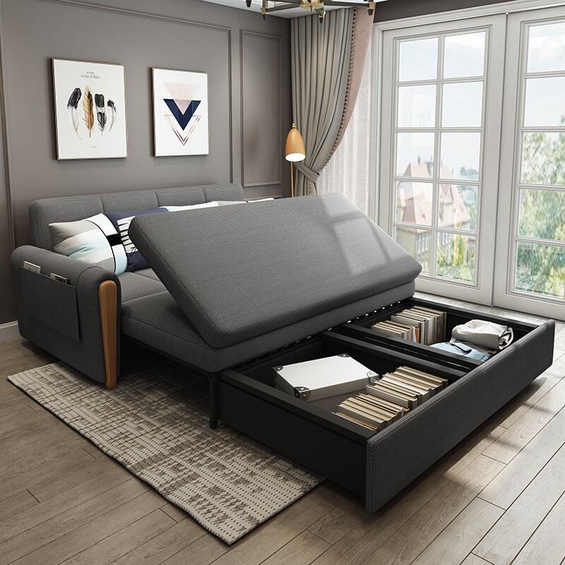 Multifunctional Foldable Simple Lazy Person Sofa Bed Small Apartment ...