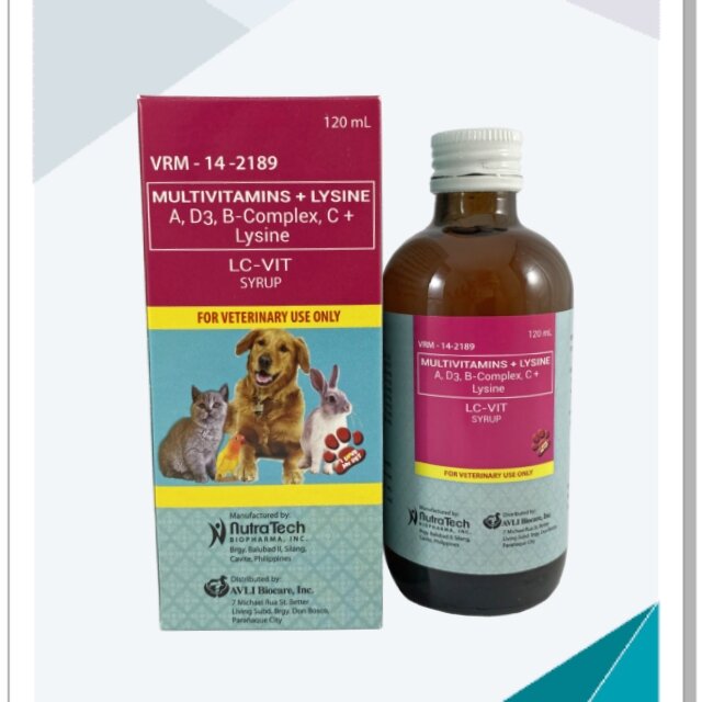 LC VIT 120ML SYRUP VITAMINS FOR DOGS | Lazada PH