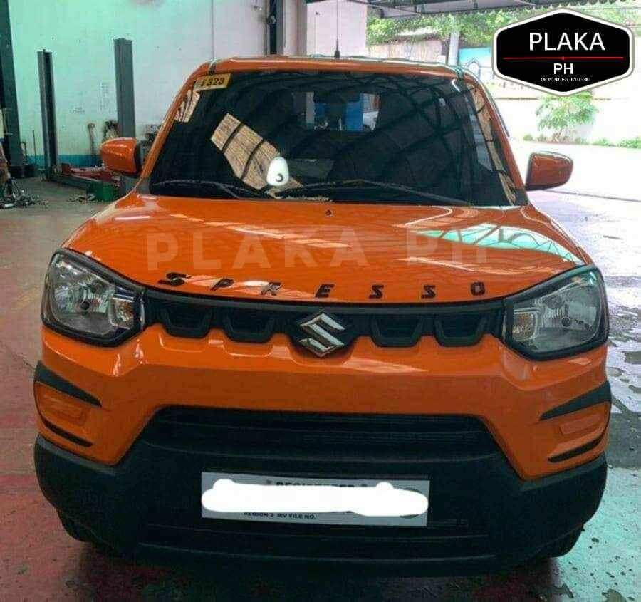 Spresso hood emblem 2nd matte black | Lazada PH
