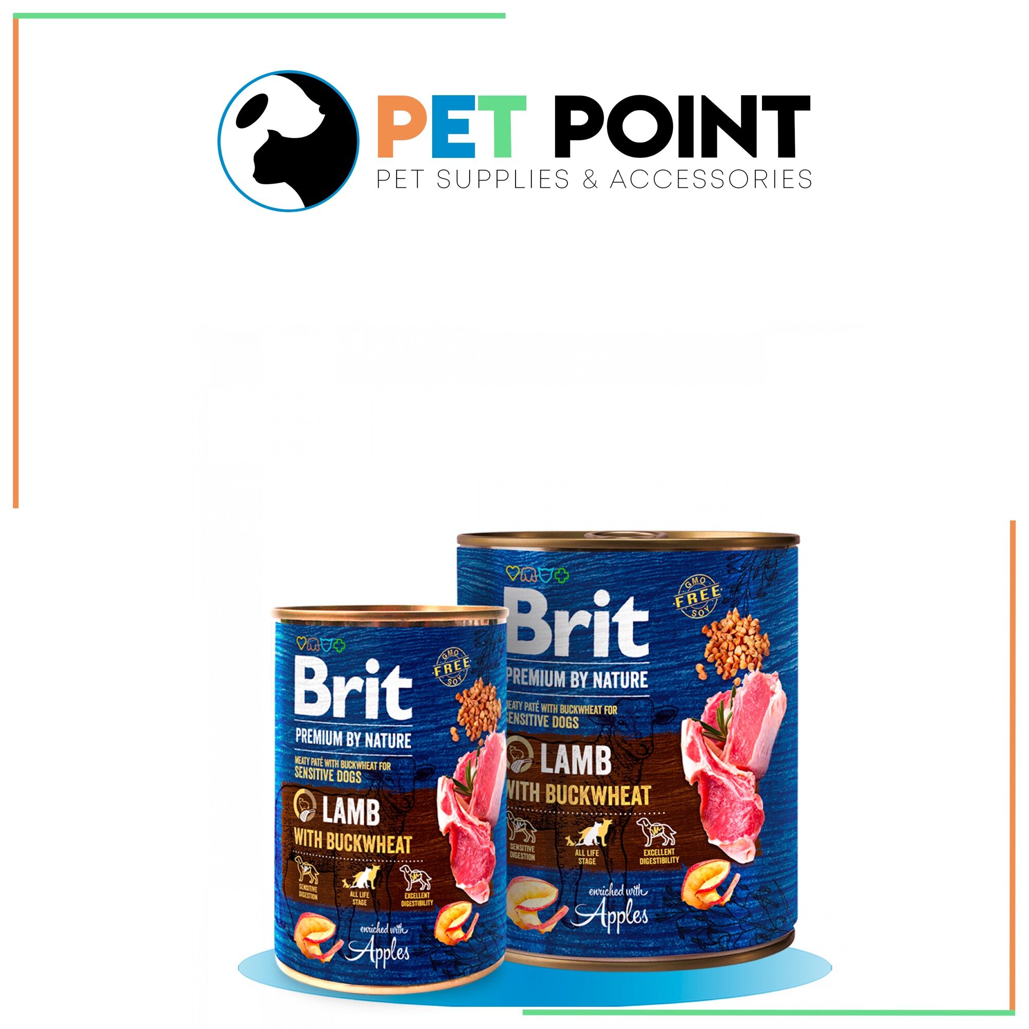Brit Premium by Nature - Wet Dog Food (400g | 800g) | Lazada PH