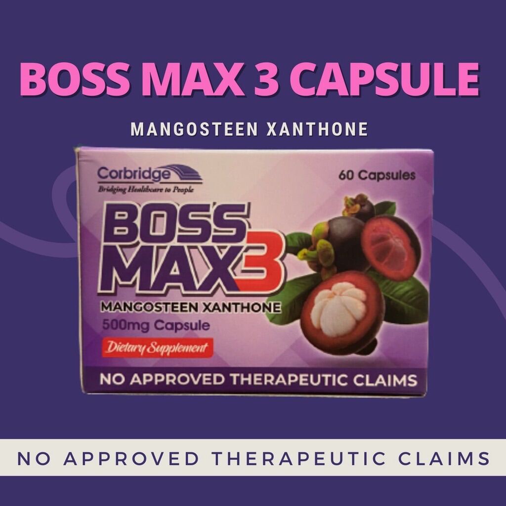 Boss Max 3 Mangosteen Xanthone | Lazada PH