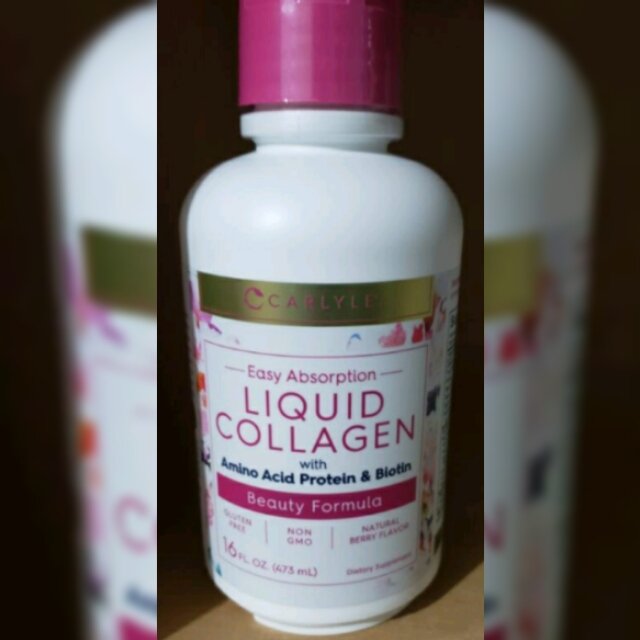 Liquid Collagen with Amino Acid Protein & Biotin 16 fl oz (473ml) 32 ...