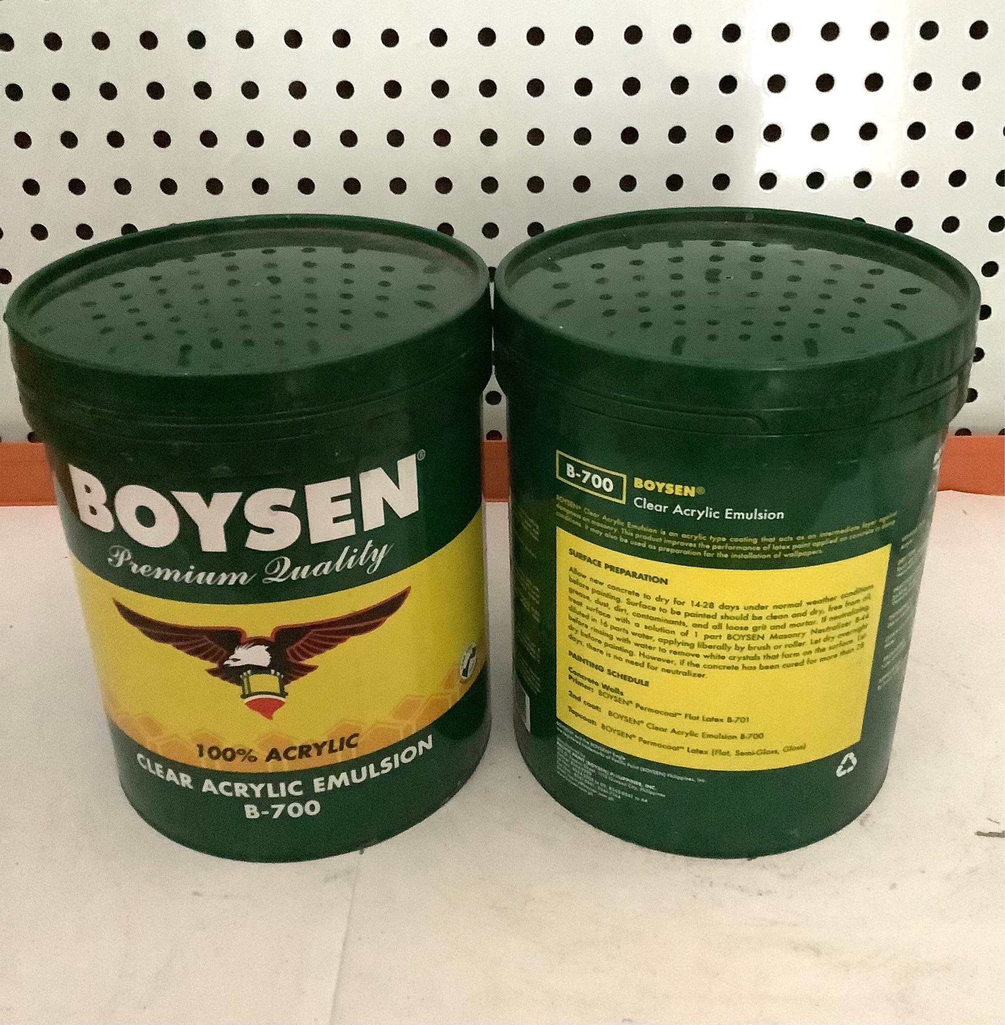 BOYSEN BS 700 acrylic emulsion 1liter | Lazada PH