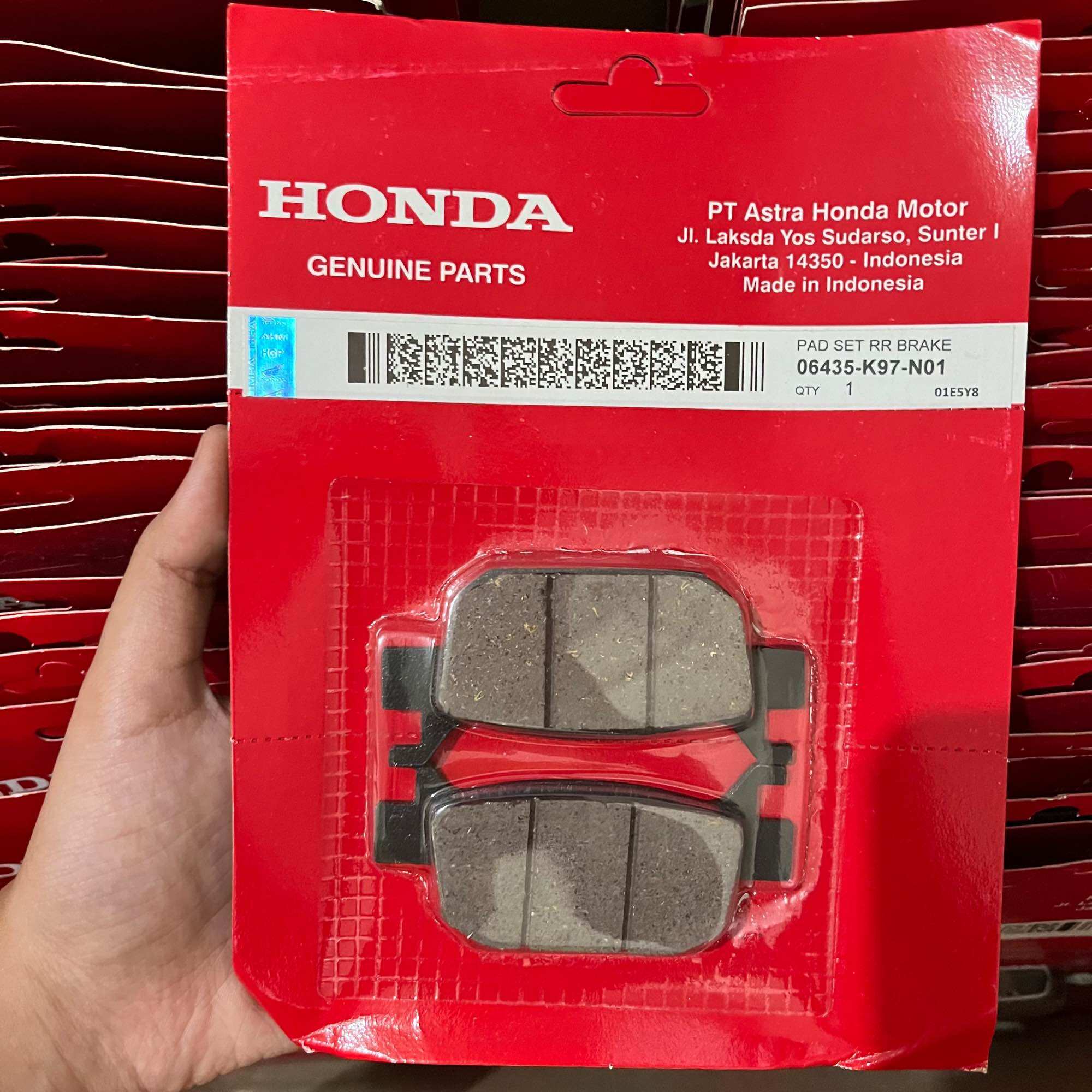 Honda Rear Brake Pad for PCX160, ADV160, ADV150 Genuine Parts from ...