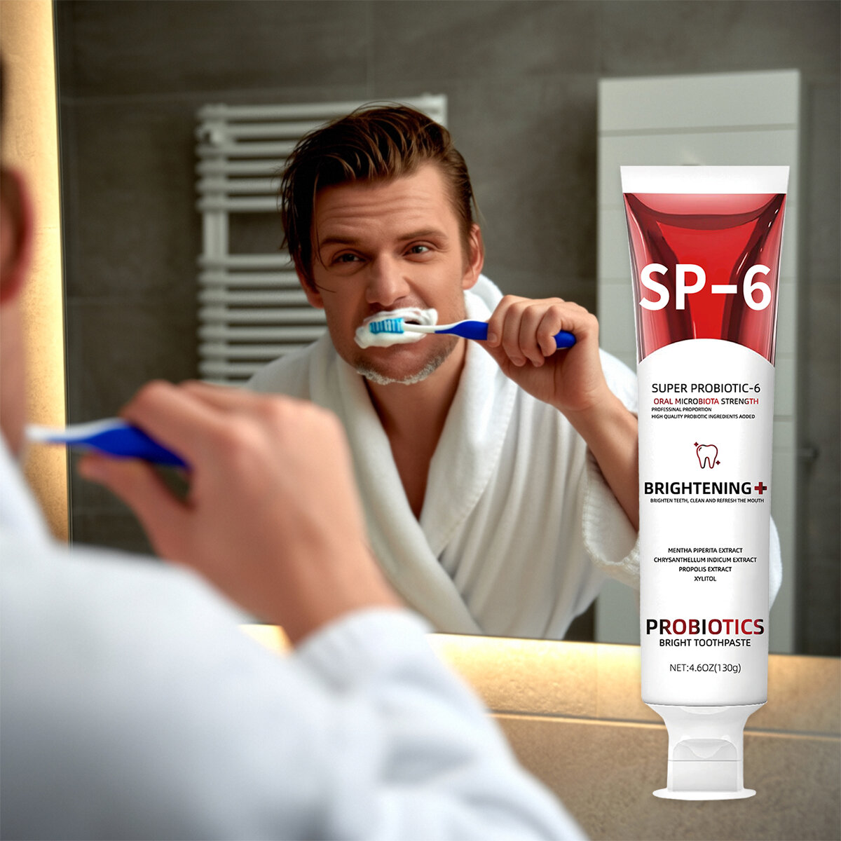 BARUBT SP-6 Probiotic Whitening Teeth Toothpaste Fresh breath Reduce ...