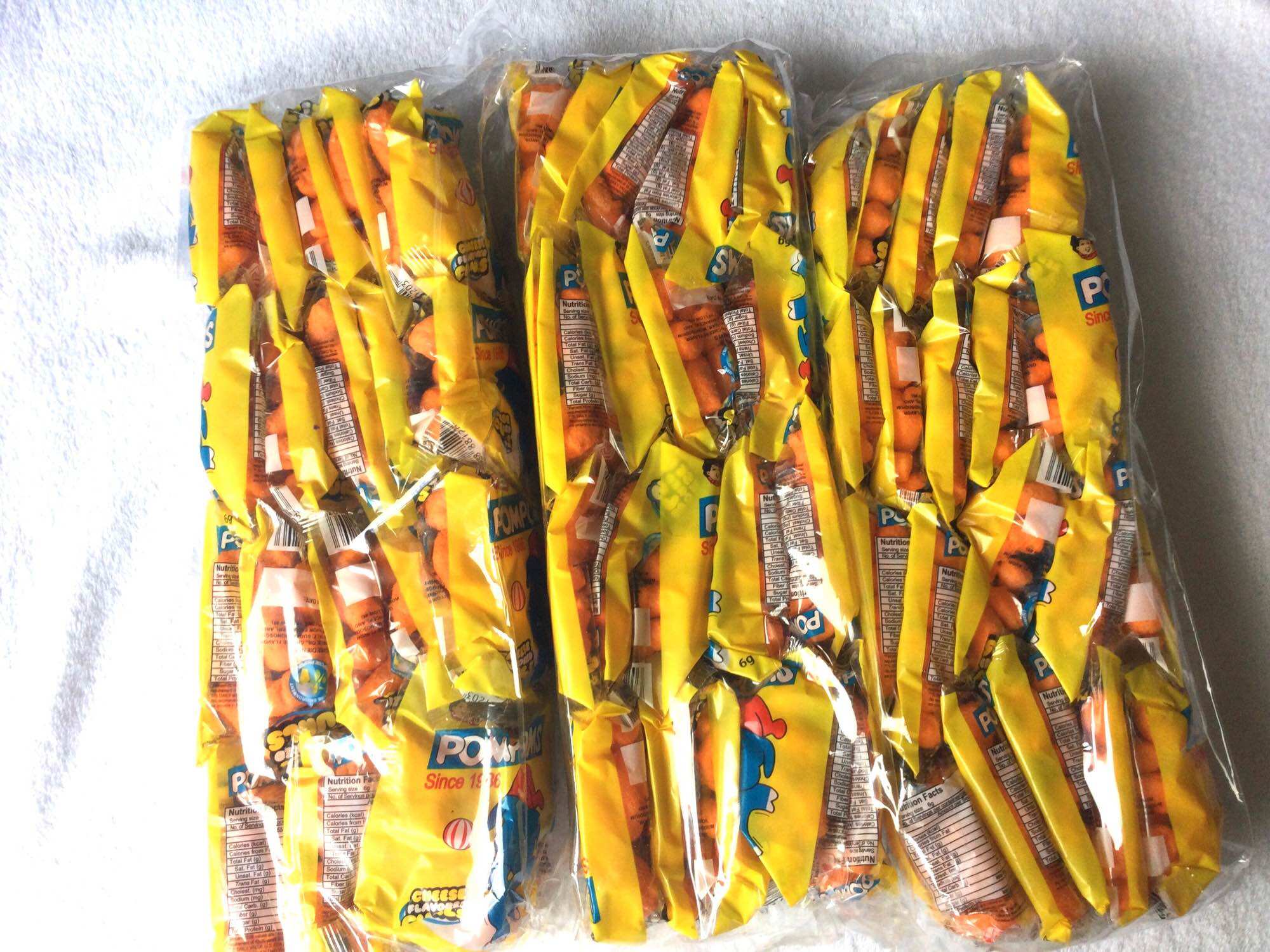 CN House Of Treats 3packs PomPoms Cheese Flavored Curls 7g x 20 pcs All ...