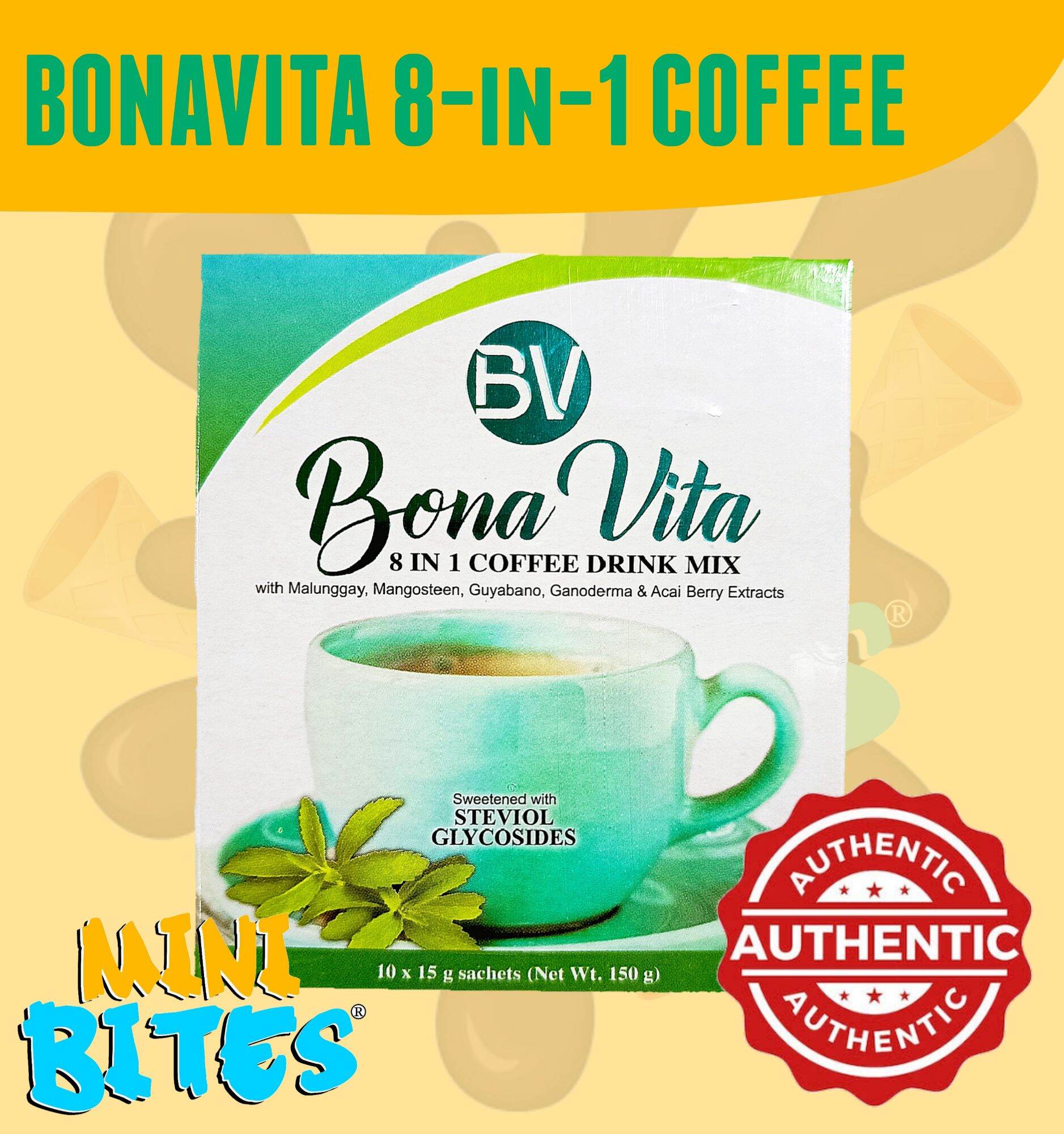 Bona Vita 8-in-1 Coffee Mix | Bonavita Choco | BonaSlim | Collagen ...