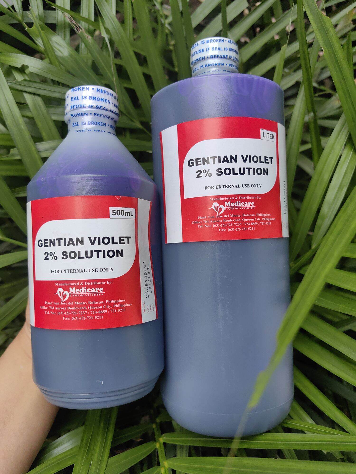Gentian Violet Topical Solution 2% (1Liter/500ml) | Lazada PH