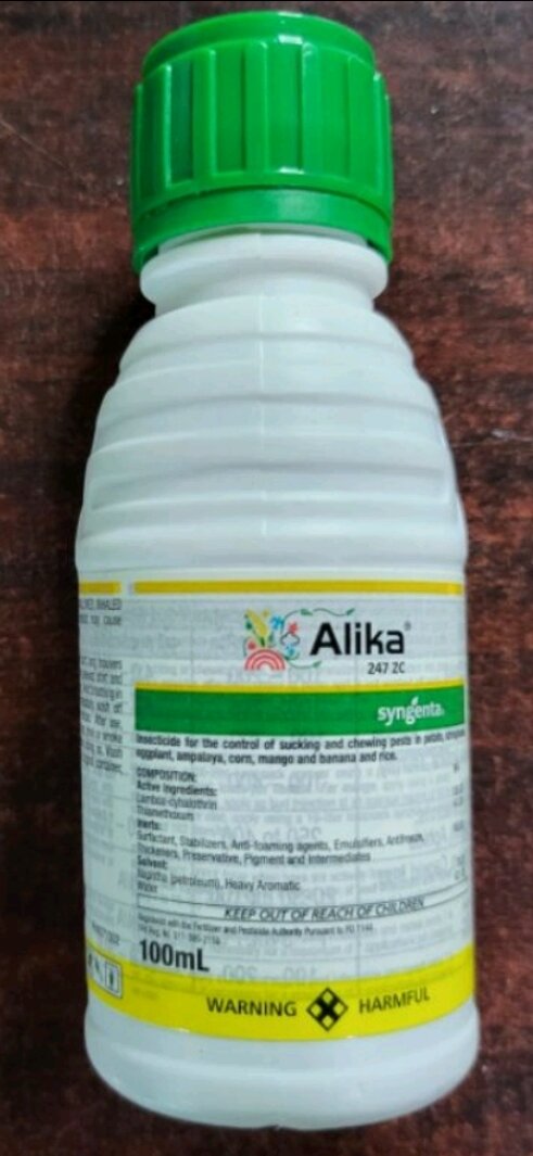 ALIKA 247 ZC (100 ML) LAMBDA-CYHALOTHRIN + THIAMETHOXAM INSECTICIDE BY ...