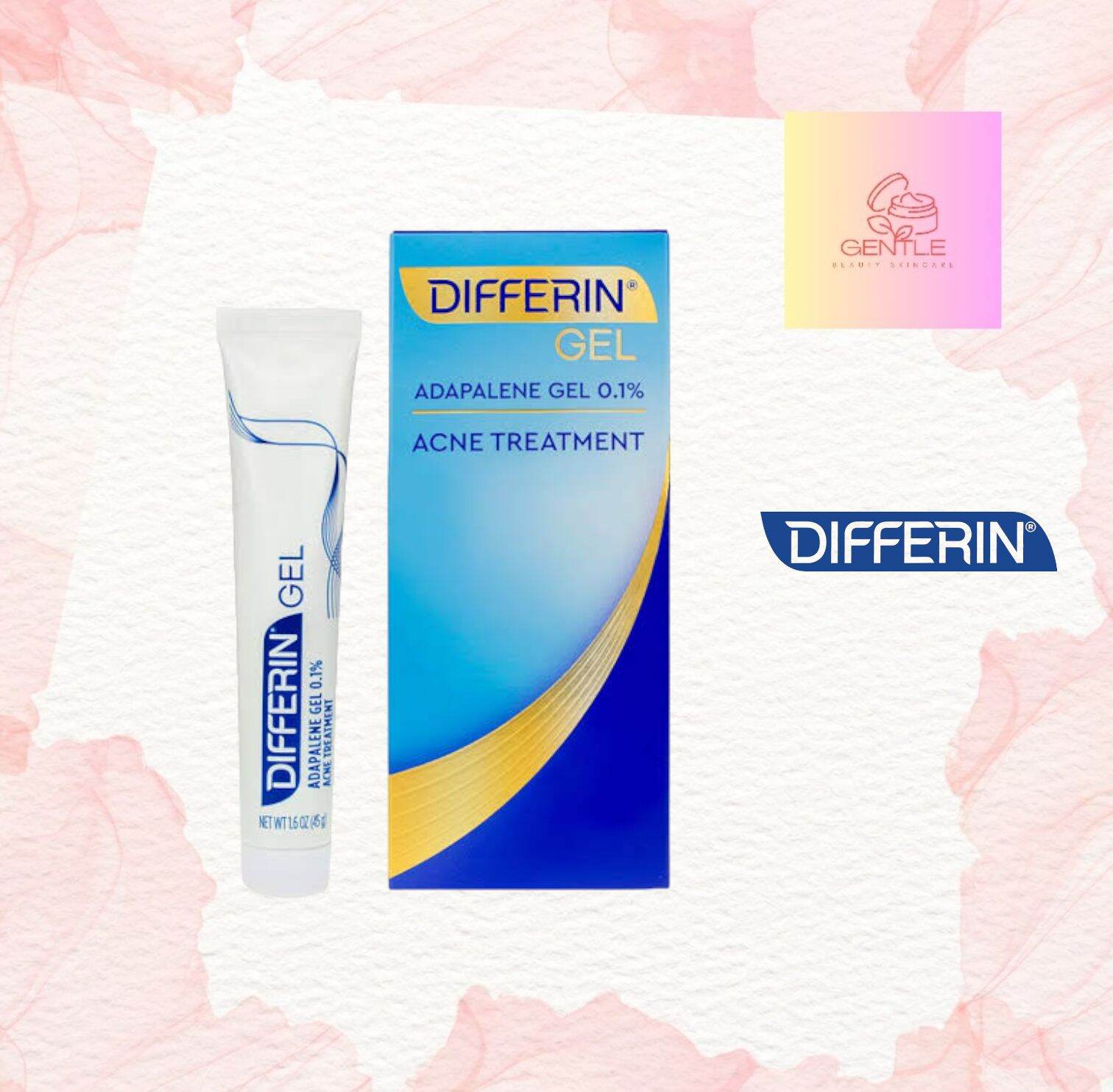 Differin Acne Treatment Gel - Gentle Skin Care for Acne Prone Sensitive ...