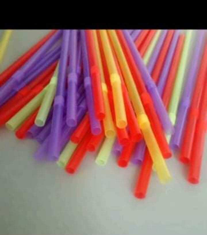 100pcs Bended Straw 21cm or 8 inches | Lazada PH