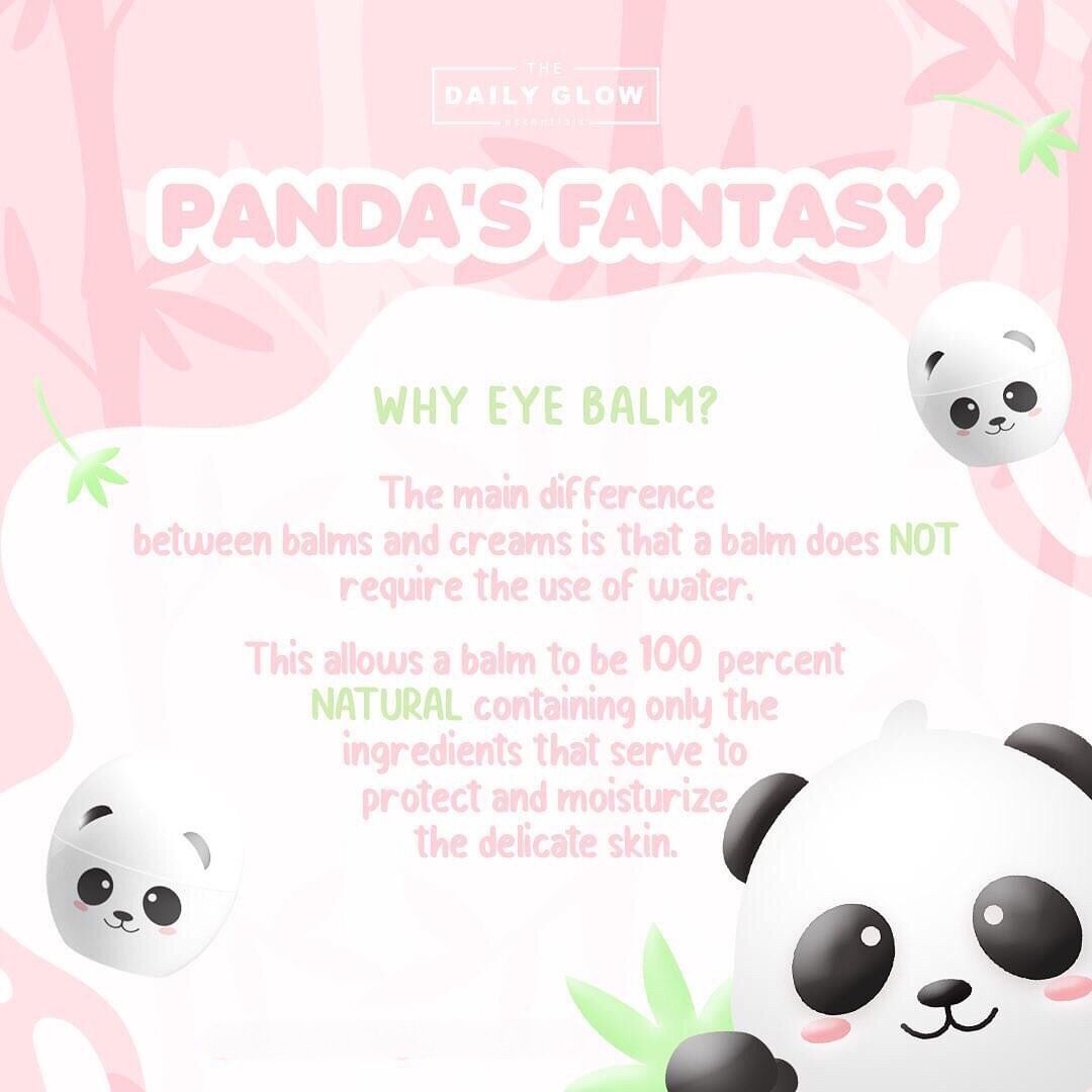 The Daily Glow Panda’s Fantasy Brightening Eye Balm 10g | Lazada PH