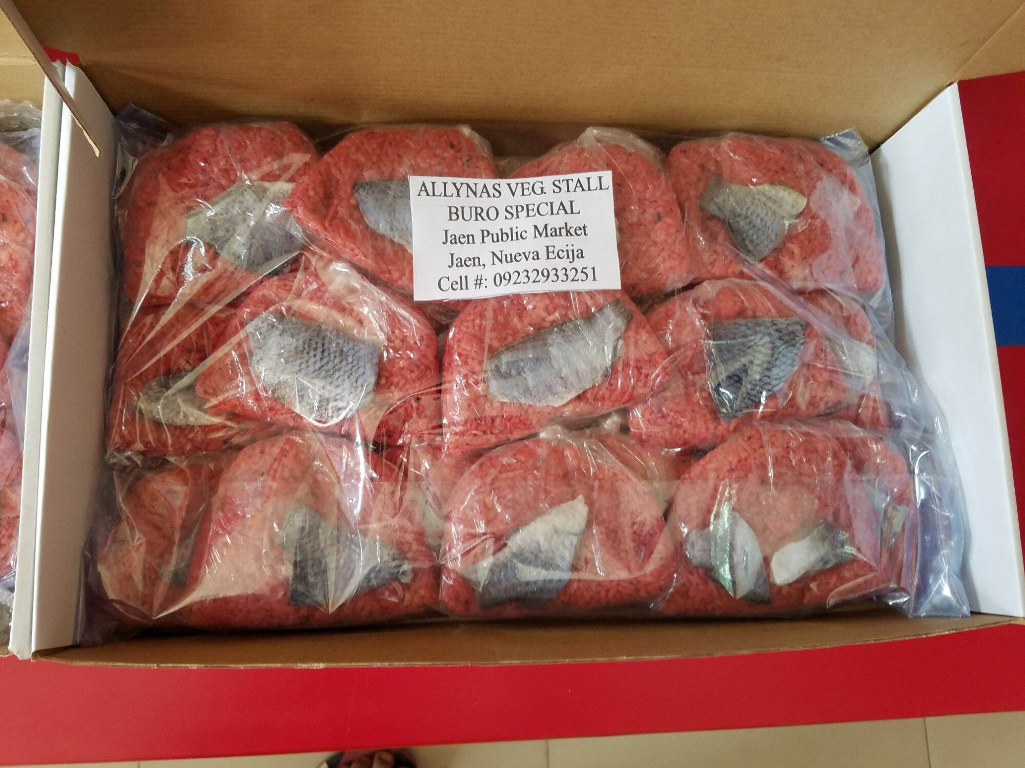 Burong Isda ng Nueva Ecija 25 Packs (Hilaw Panluto) Fermented Fish in ...