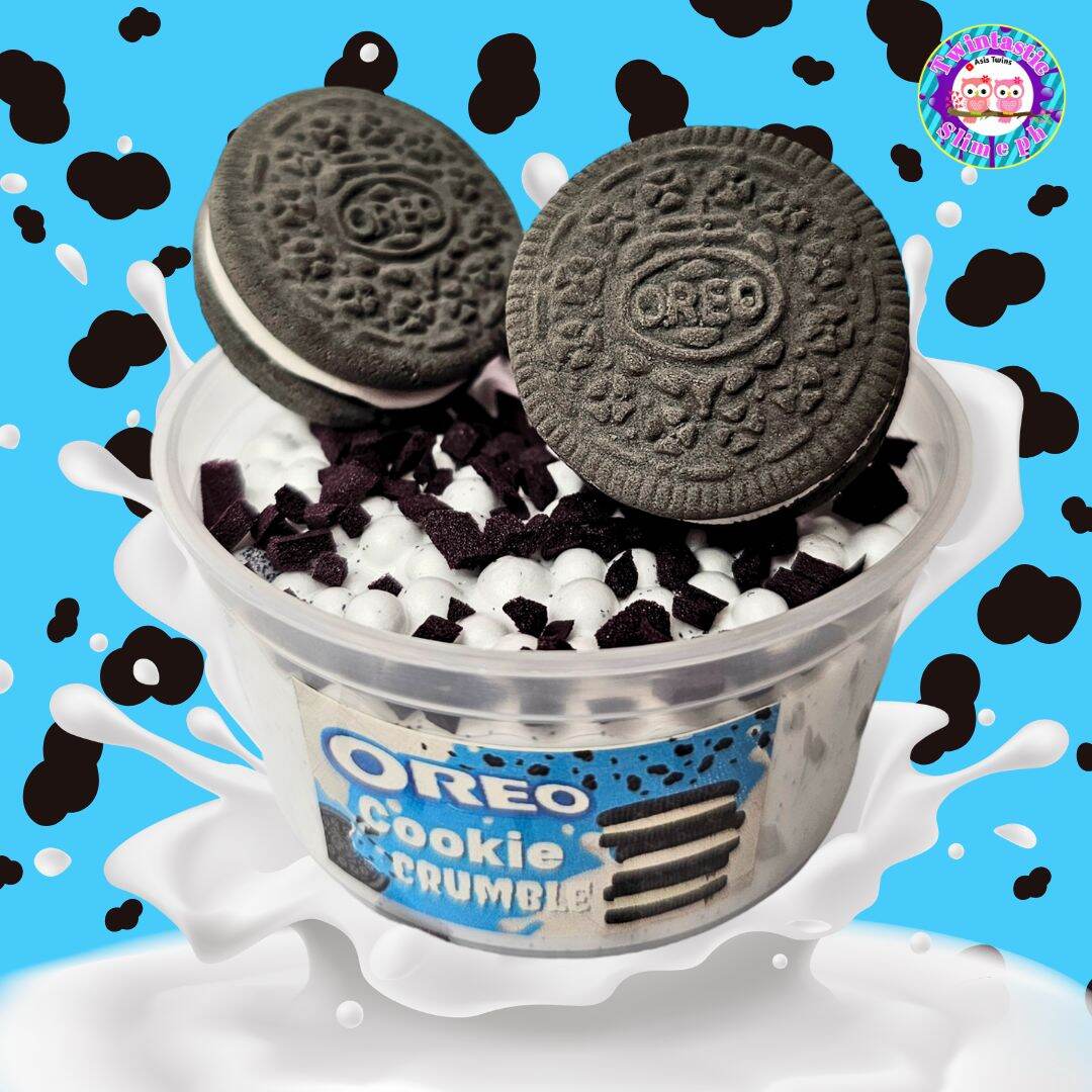 100ml Oreo Cookie Crumble Slime || Twintastic Slime Ph | Lazada PH