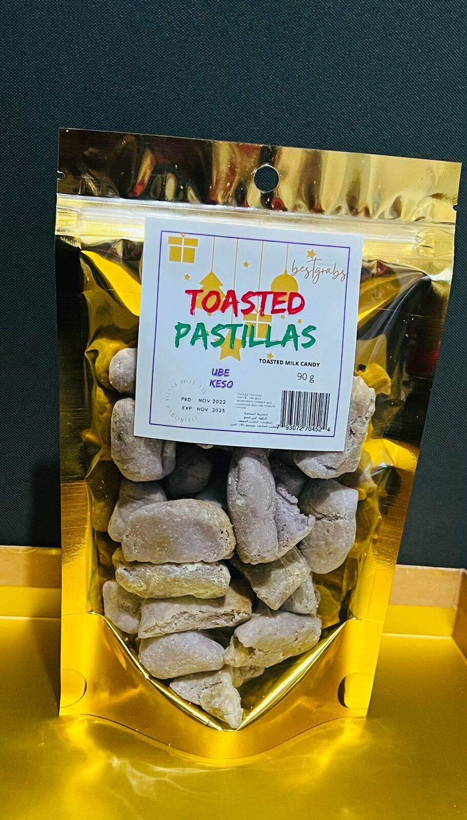 Toasted Pastillas Ube keso 190 grams | Lazada PH