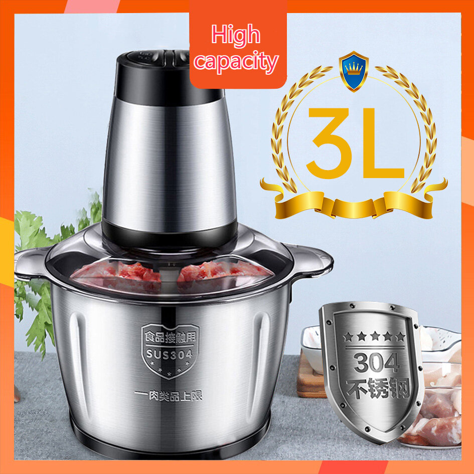 2L3L Meat grinder heavy duty japan food processor and grinder set meat grinder food processor ...