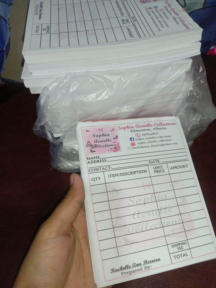 Customized Receipt | Lazada PH