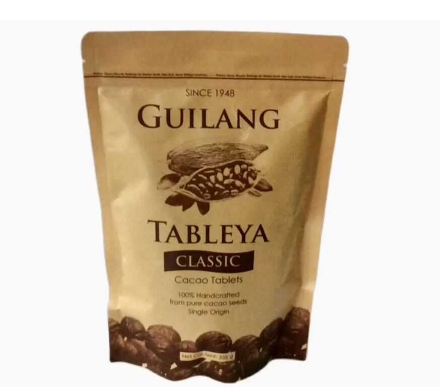 Argao Guilang Cebu 100% Pure Cacao Tableya Tablea Classic 335 Grams ...