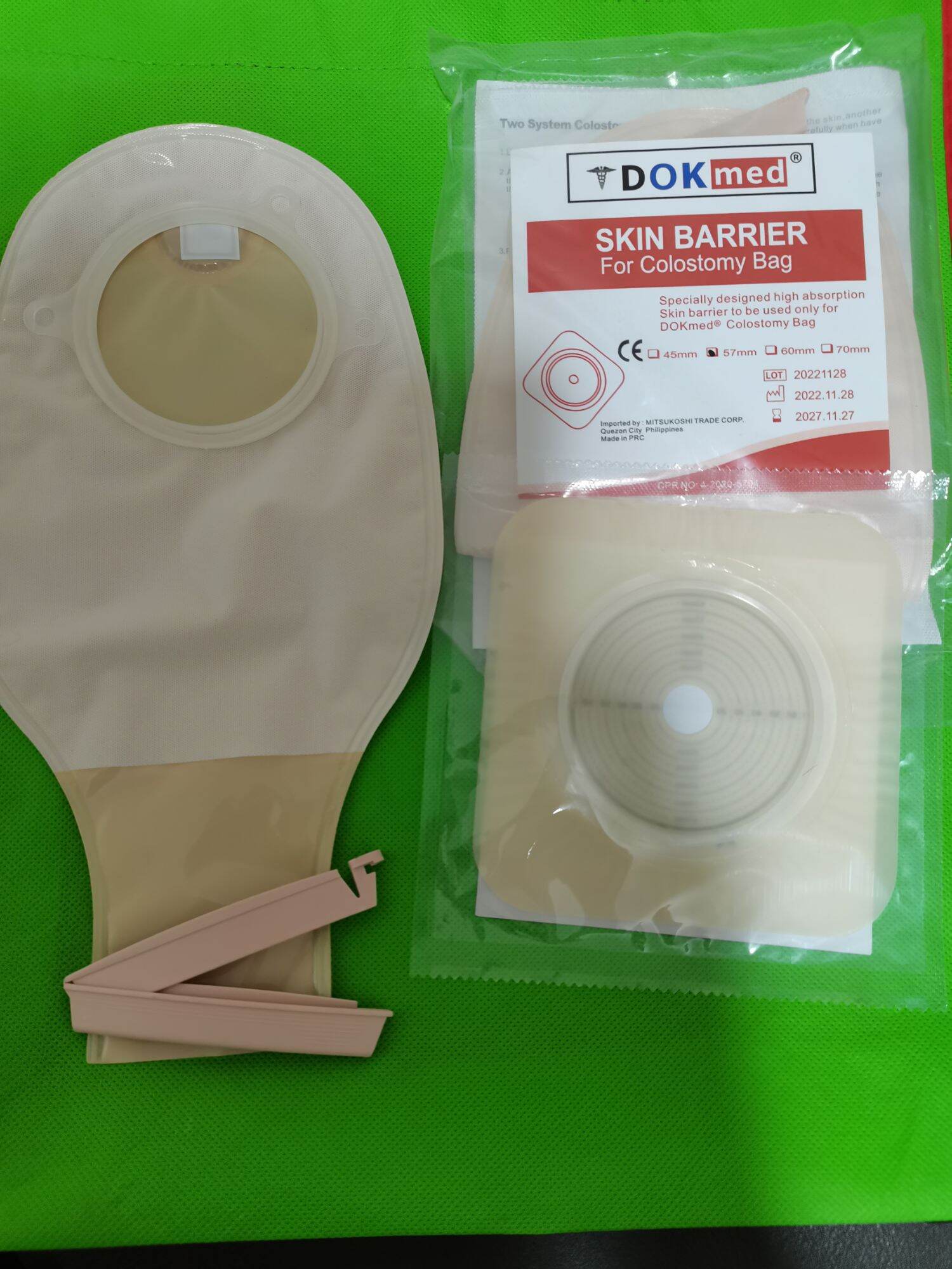 COLOSTOMY BAG SET size available 45mm57mm70mm DOKmed® | Lazada PH
