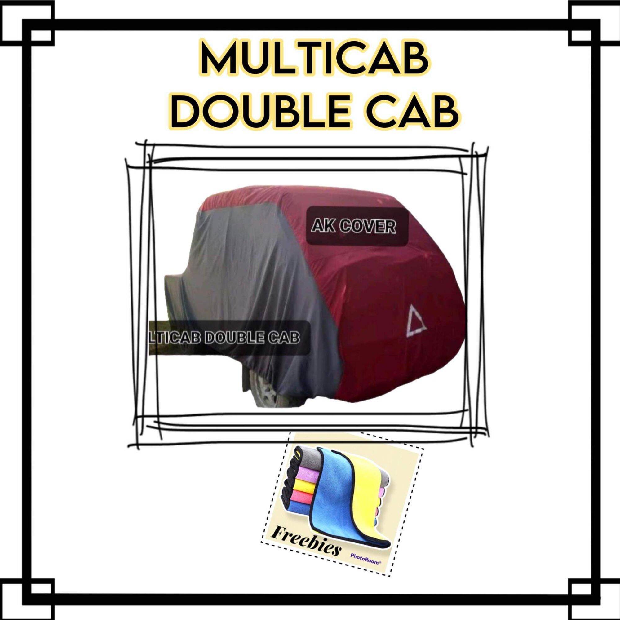 MULTICAB DOUBLE CAB COVER taslan fabrict water reppelent | Lazada PH