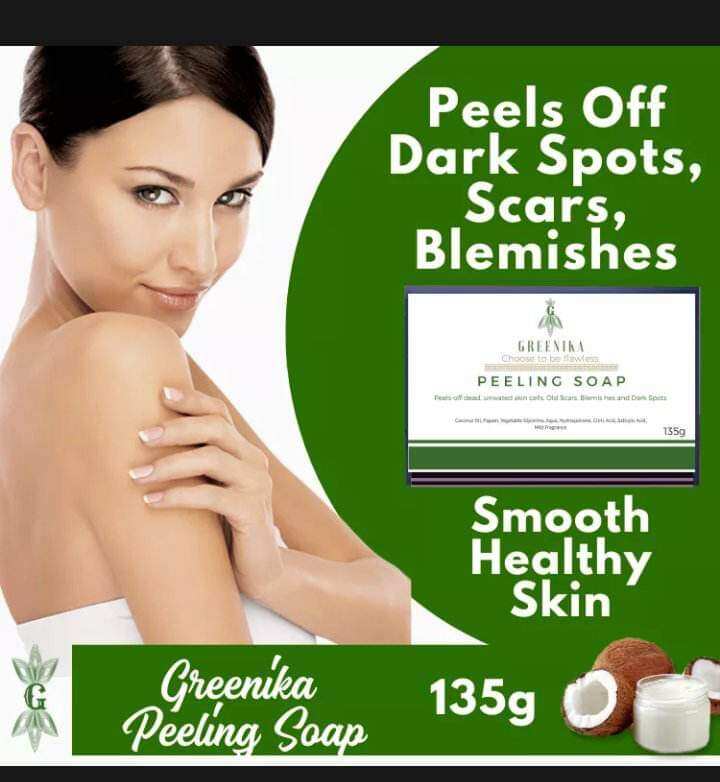[ MELASMA PEELING SOAP ] Greenika Peeling Soap scar remover Whitening ...