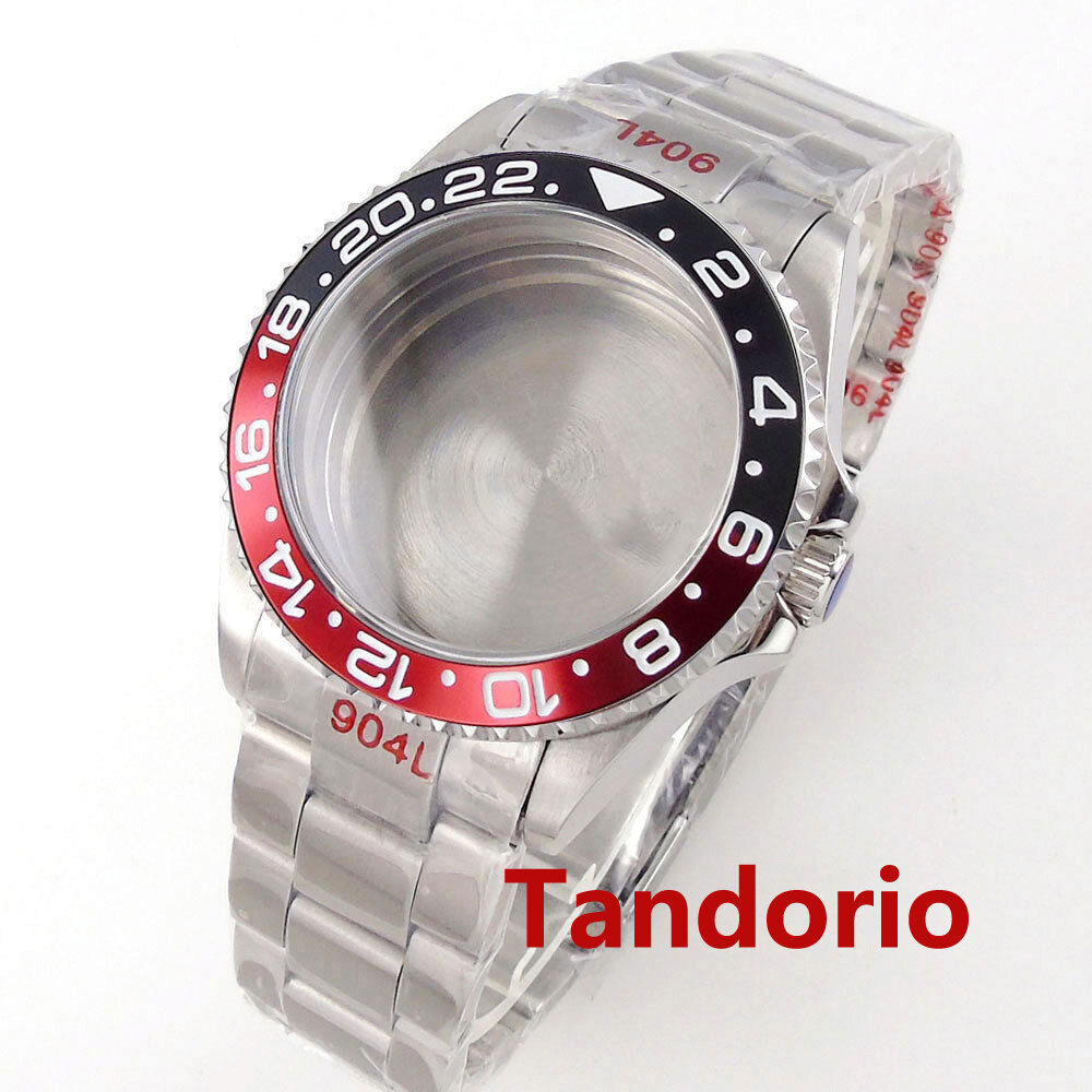 Fit Auto NH34 NH35 NH36 20ATM Diving Tandorio 40mm Unidirectional Bezel ...