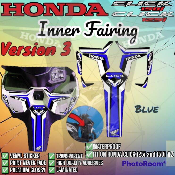 Honda Click Version 3 Inner Fairing / Click 125i and 150i Inner Fairing ...