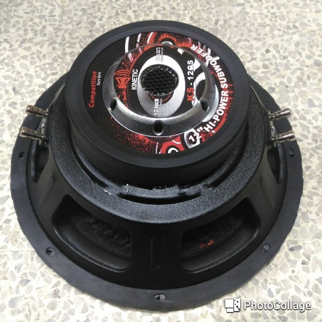 Kinetic KS-12CS 12' inch Hi-Power Subwoofer ( 500 Watts ) | Lazada PH