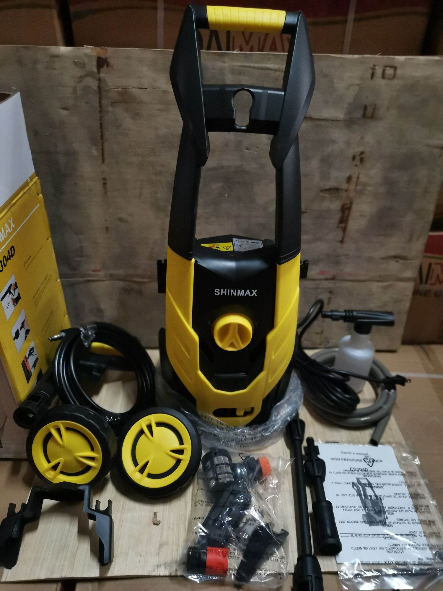 SHINMAX HIGH PRESSURE WASHER ES304 | Lazada PH
