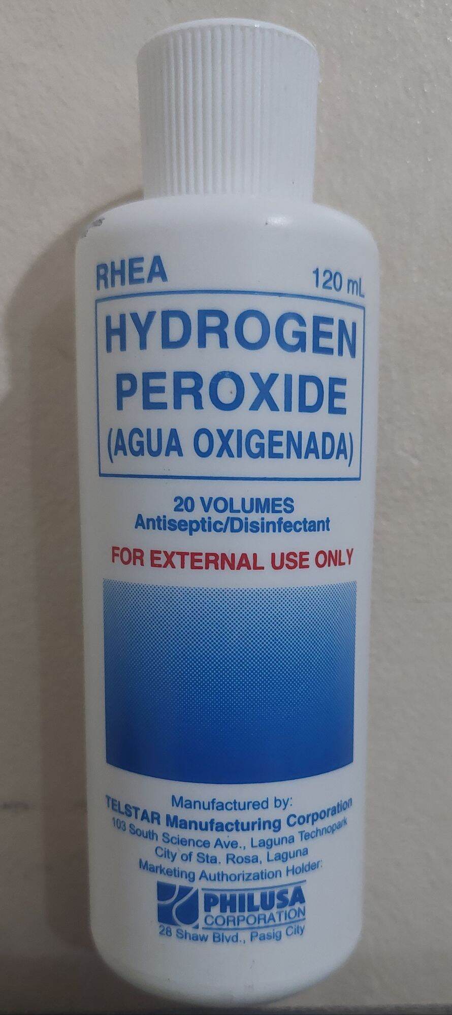 RHEA Hydrogen Peroxide (Agua Oxinada) 120 ml, 500 ml, 1000 ml | Lazada PH