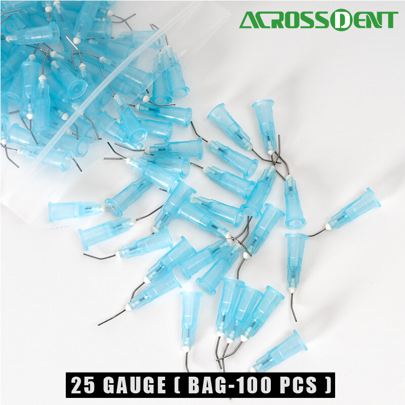 Pre Bent Dispensing Tip Etchant Resin Flow Composite Needle Tip ...